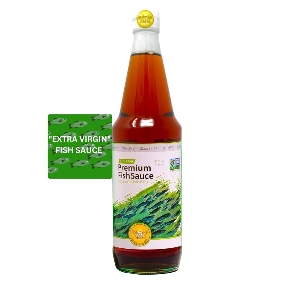 Premium Fish Sauce Made with Extra Flavorful Virgin Fish Extraction ...