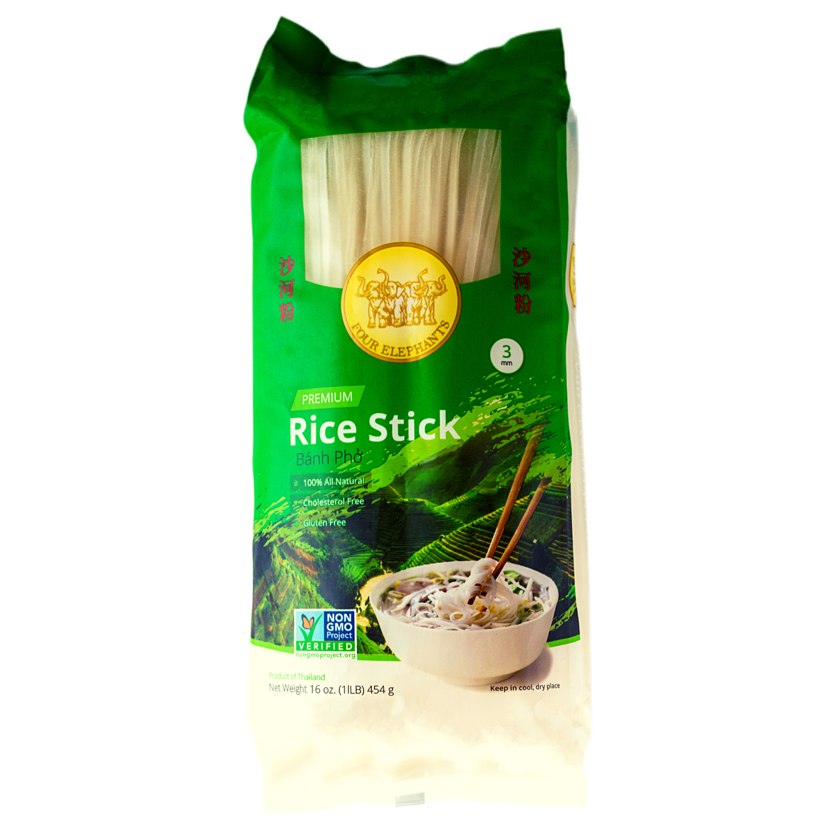 Asian Best Rice Stick Noodles - Four Elephant Packs – Four Elephants