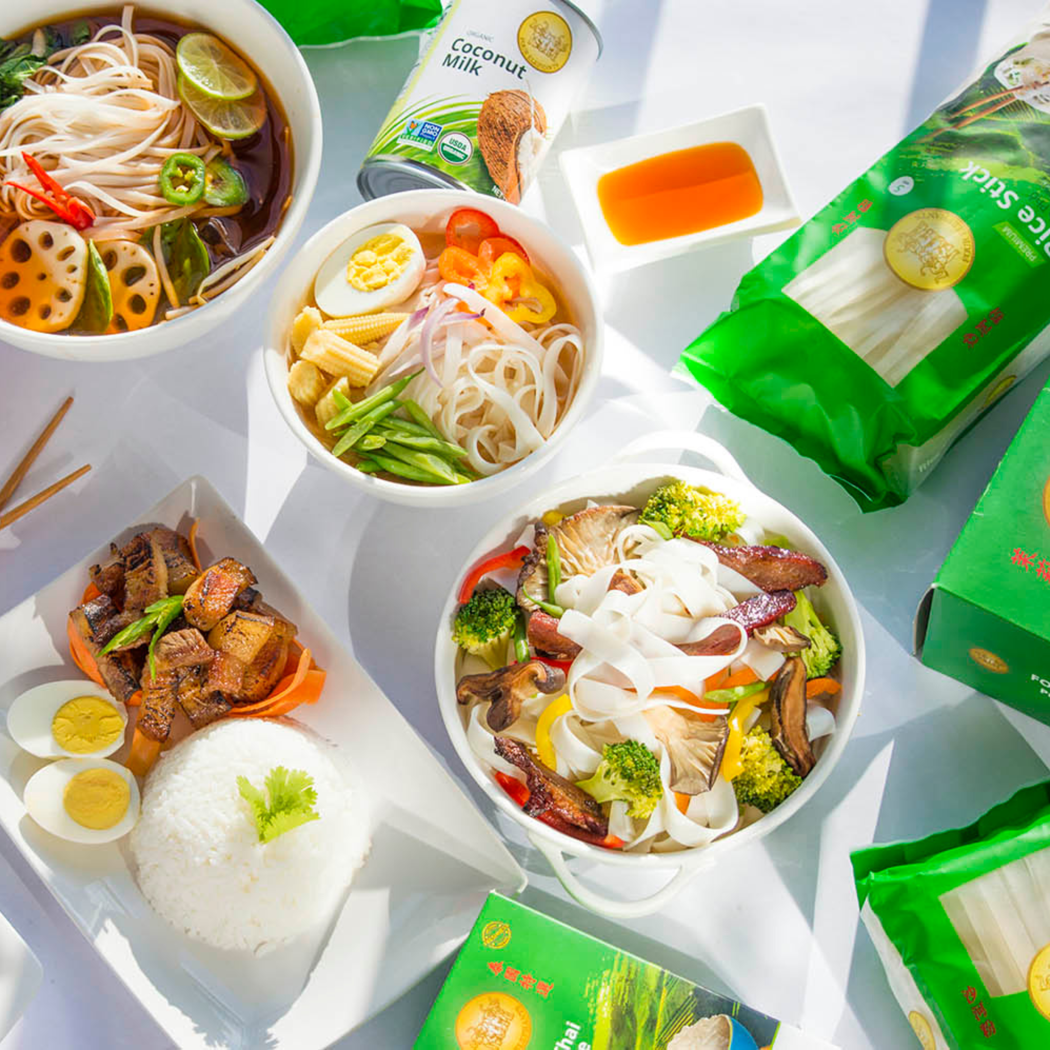 Asian Best Rice Stick Noodles - Four Elephant Packs – Four Elephants